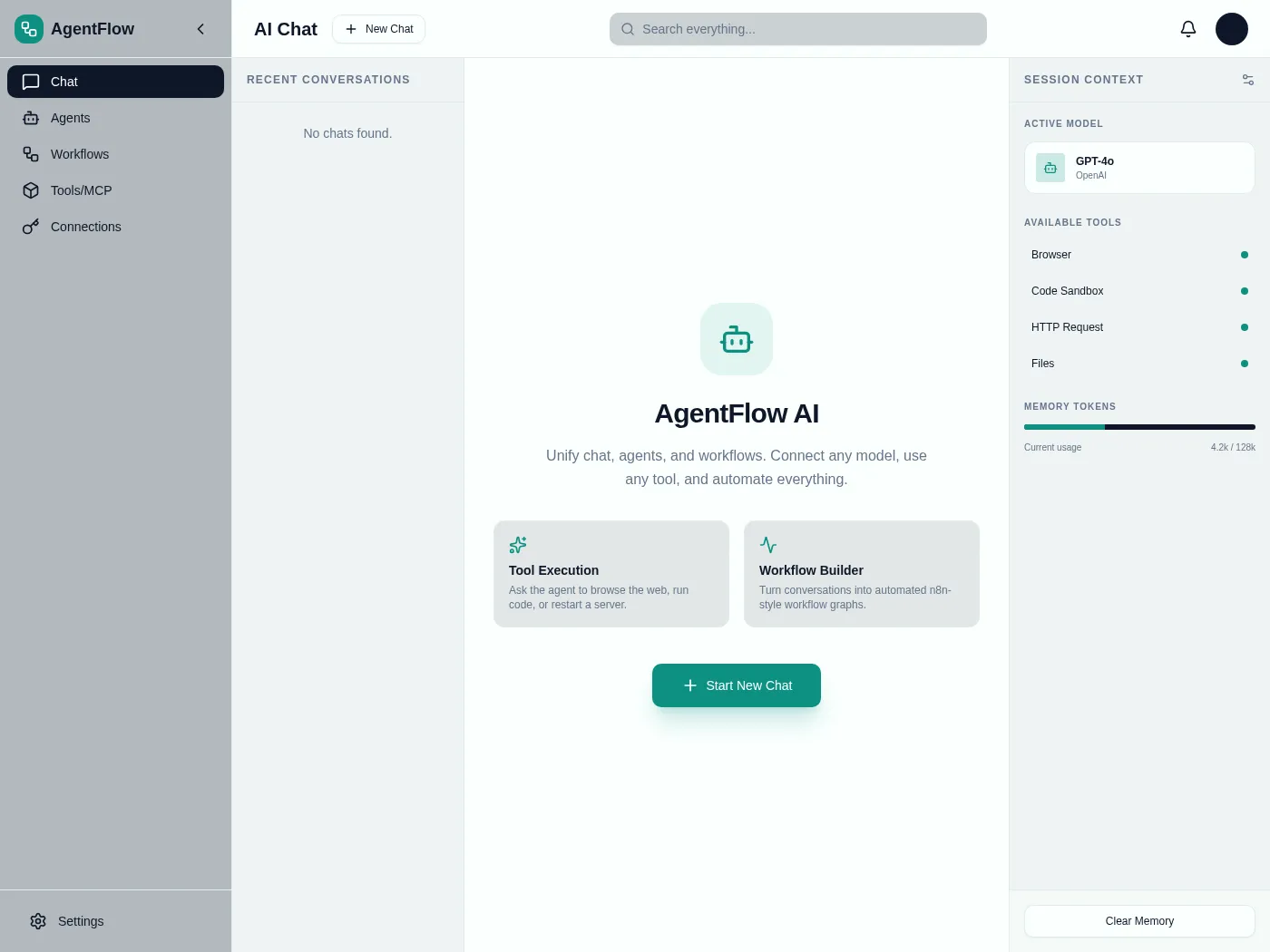 AgentFlow AI Platform