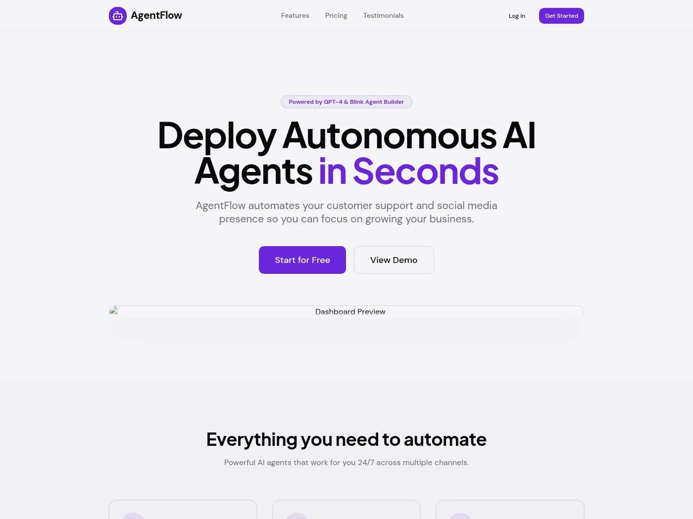 AgentFlow AI SaaS
