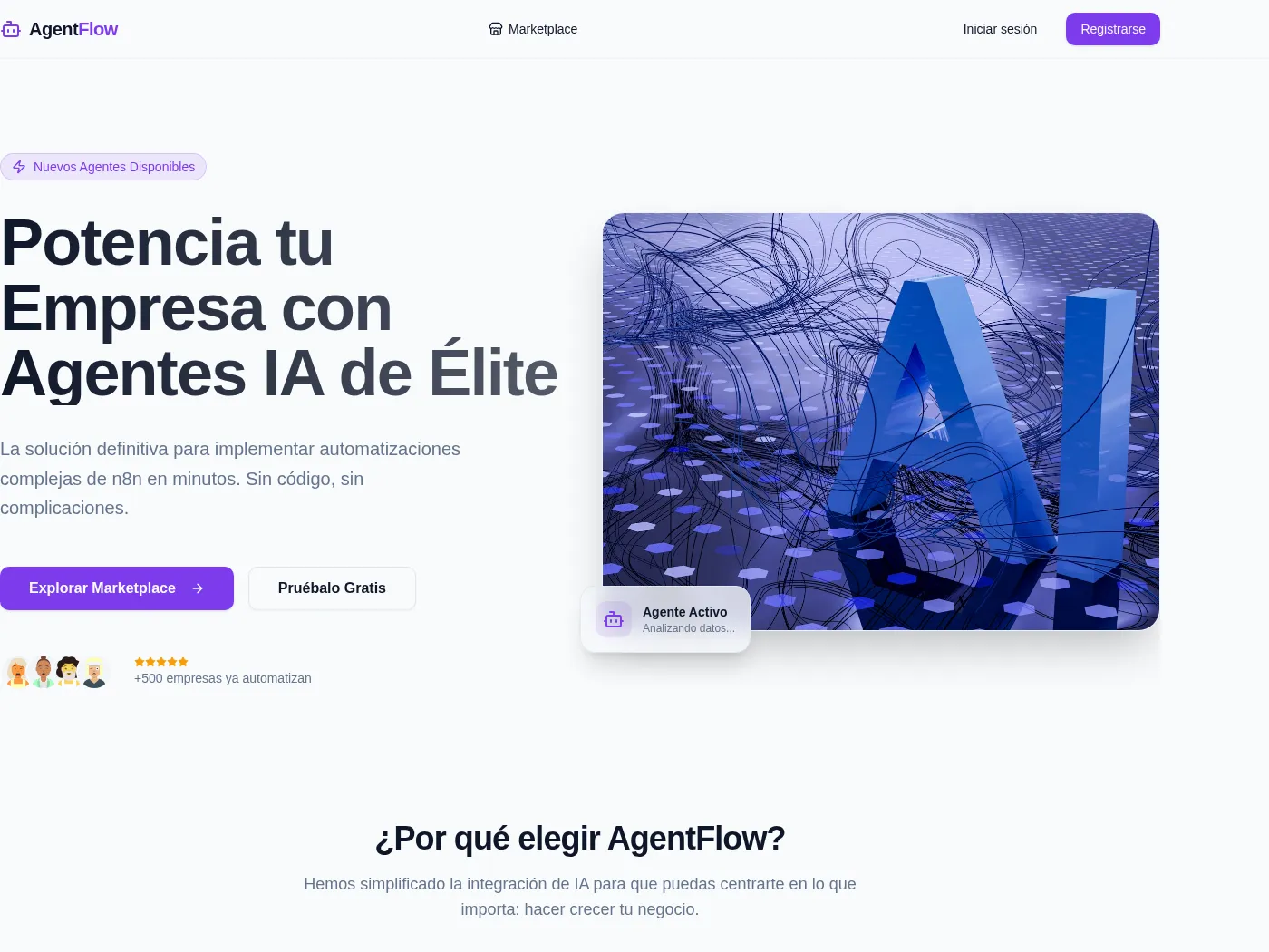 AgentFlow SaaS Platform