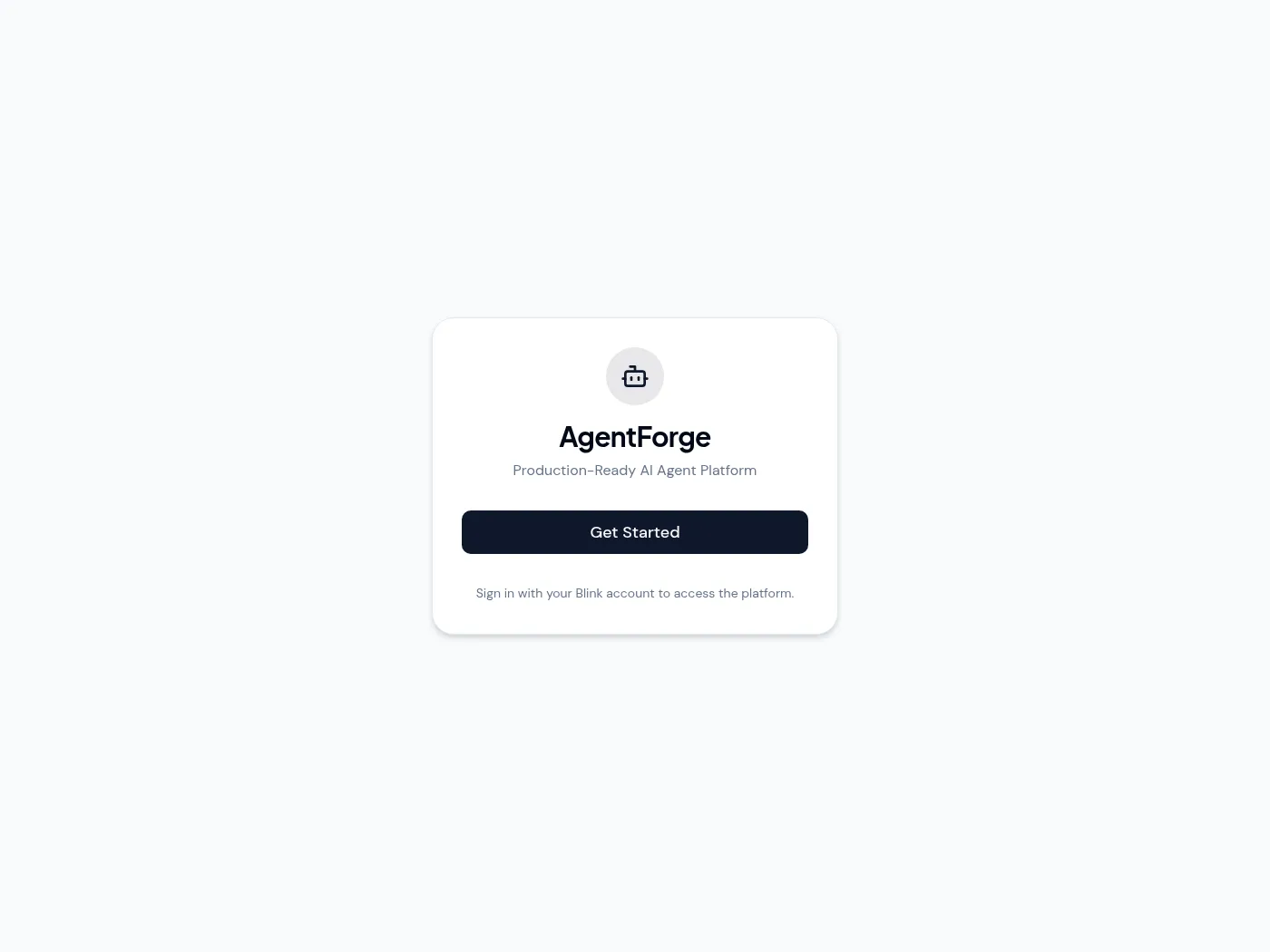 AgentForge AI Platform