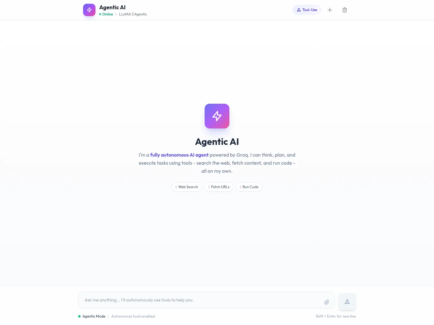 Agentic Smart AI Chat