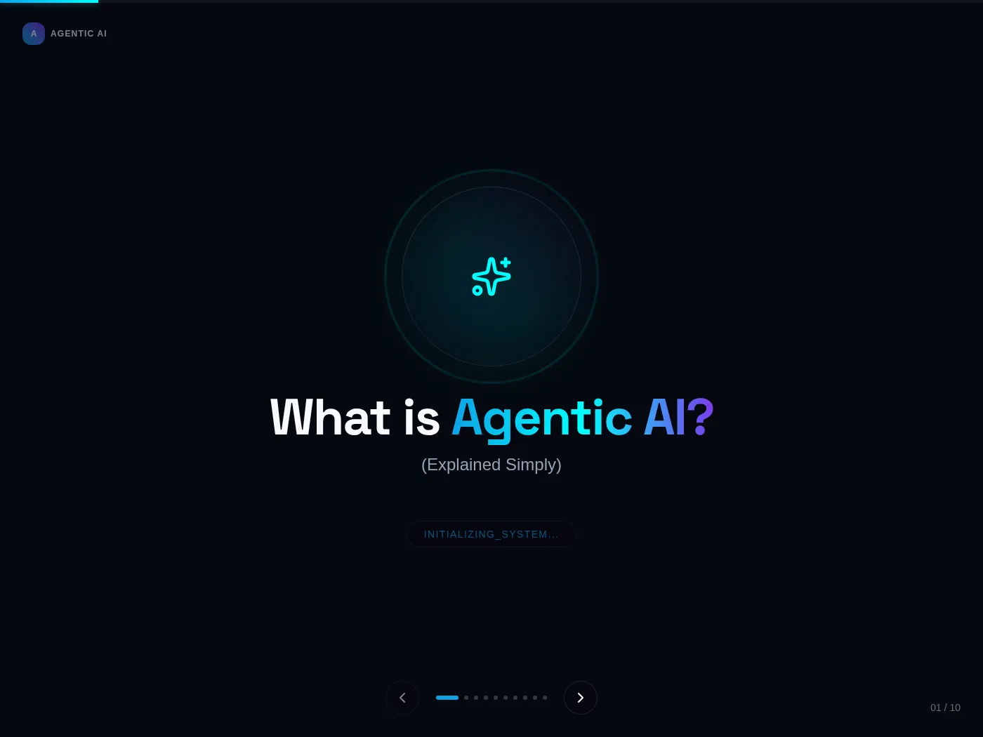 Agentic AI Explainer