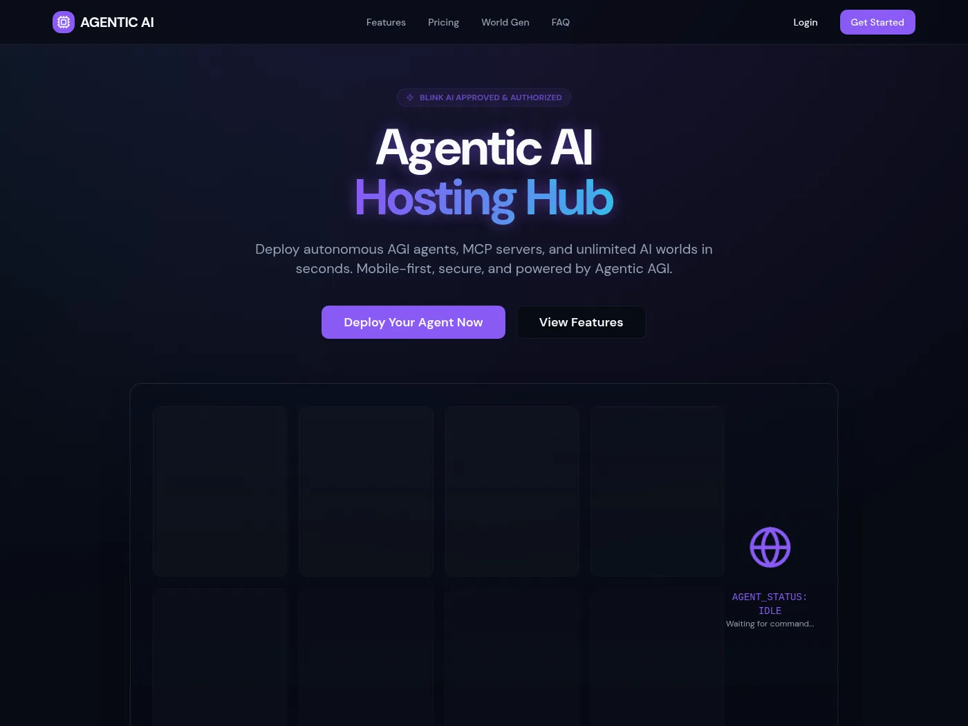 AGENTIC AI Hosting Hub