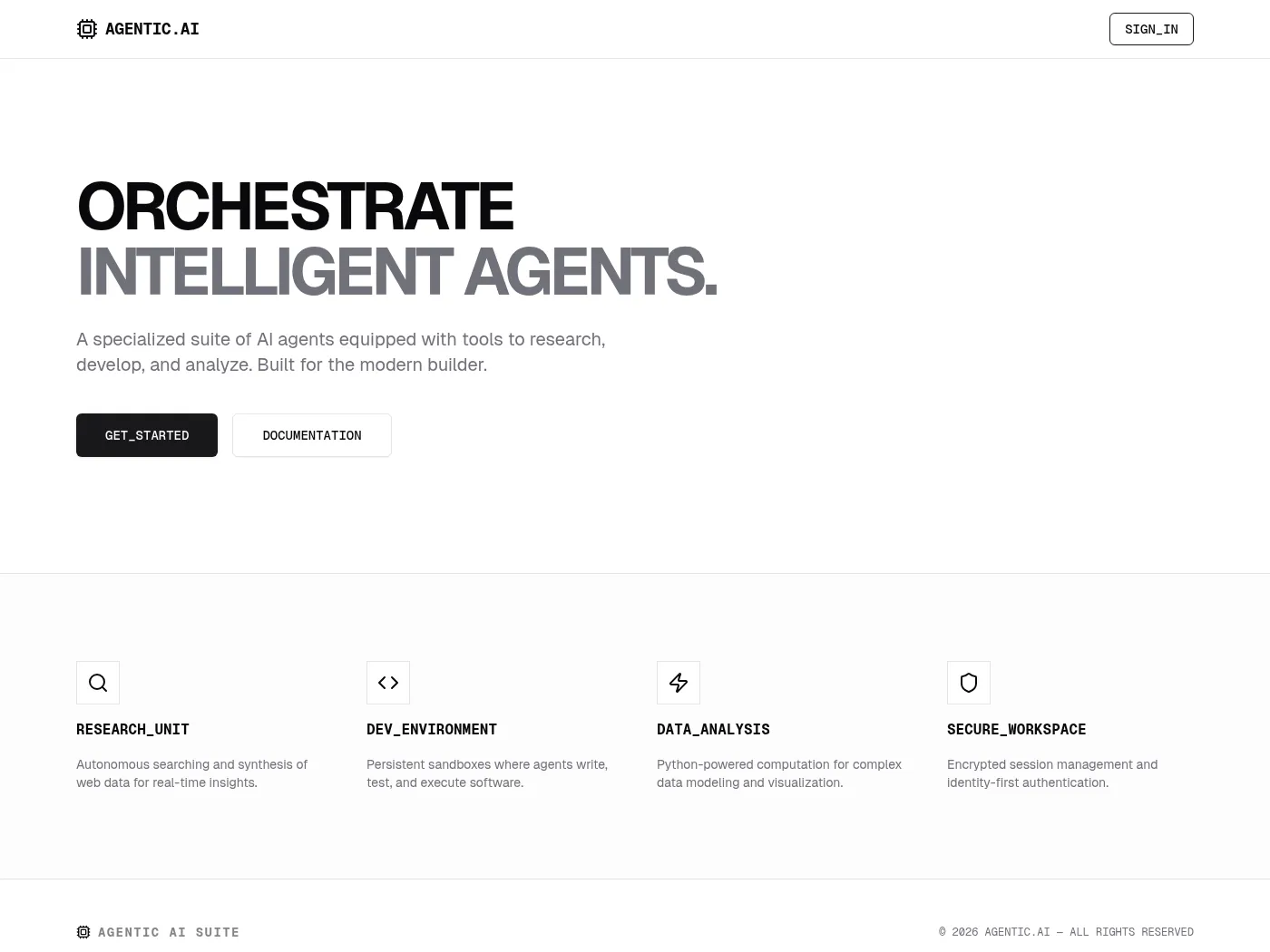 Agentic AI Suite