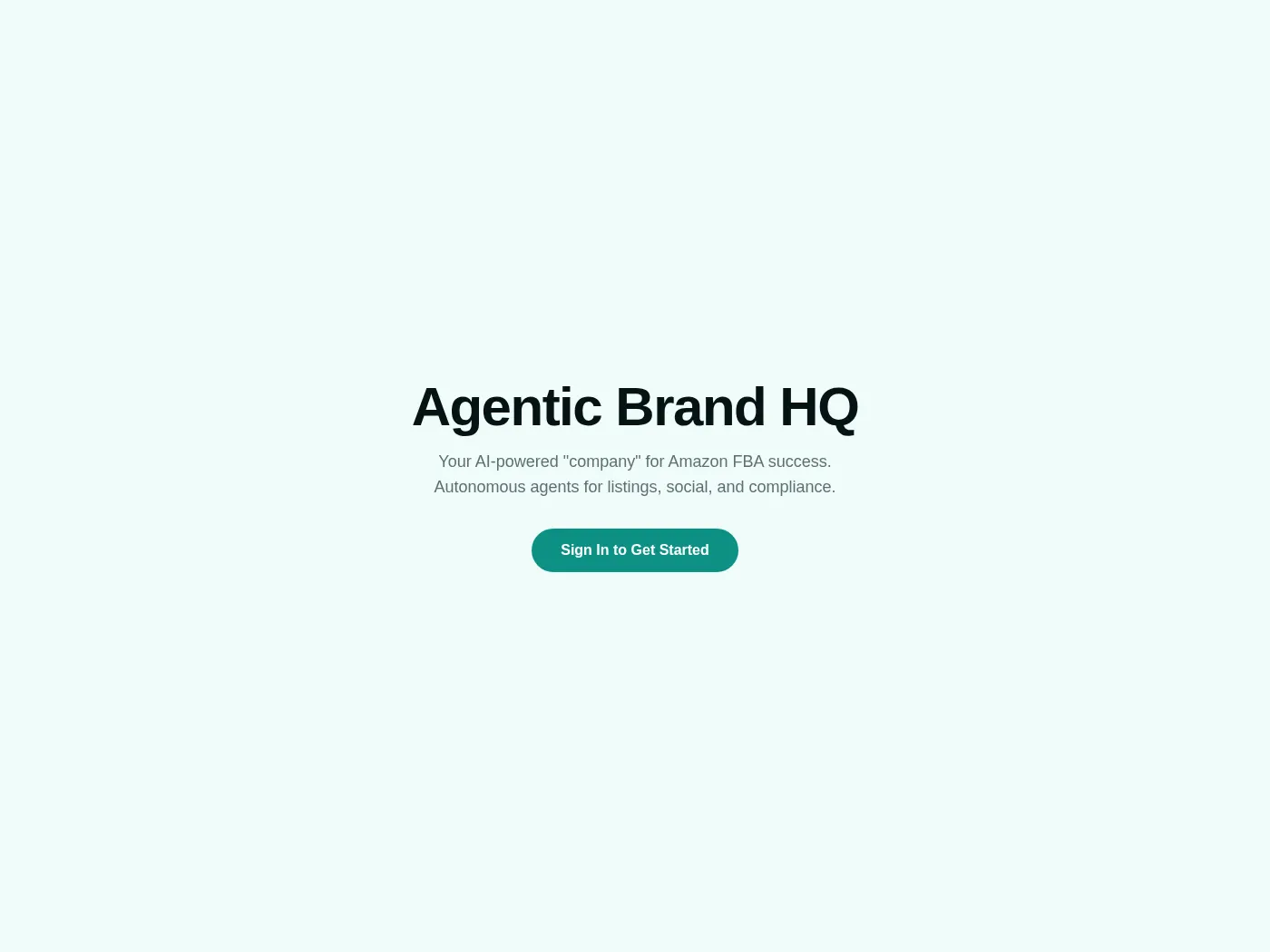 Agentic Brand HQ