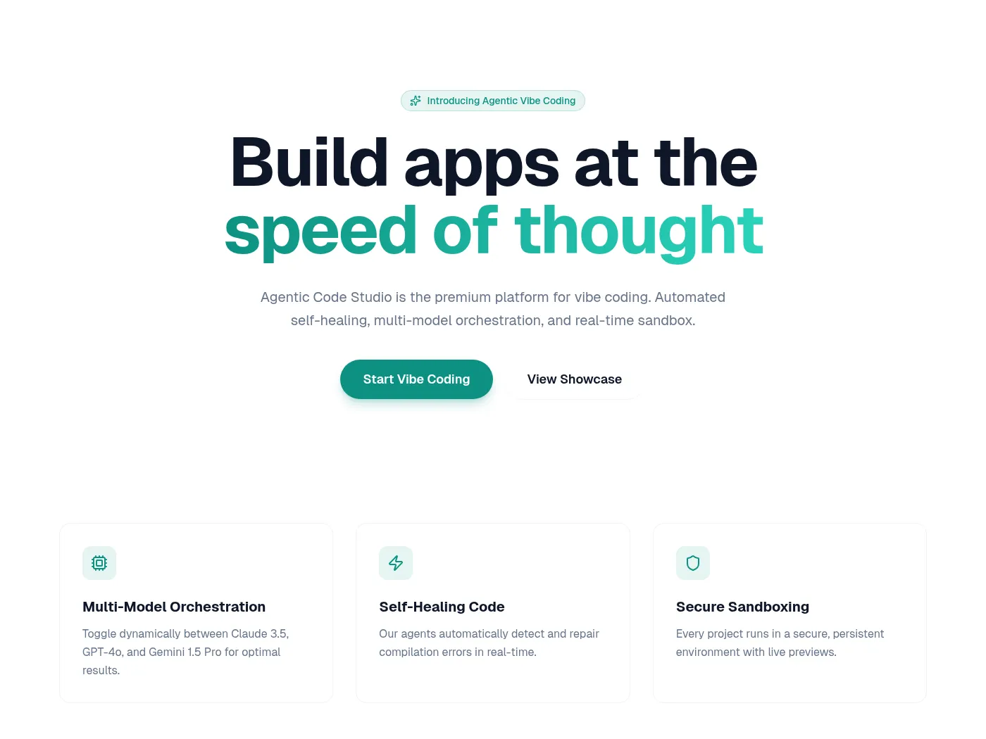 Agentic Code Studio