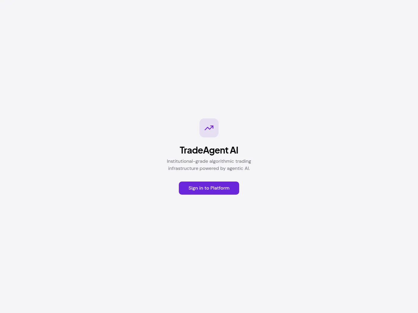 Agentic AI Trading SaaS