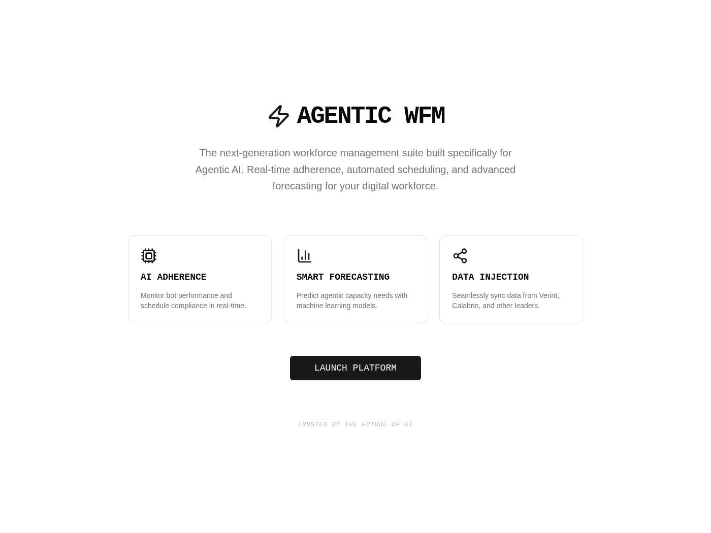 Agentic WFM Suite