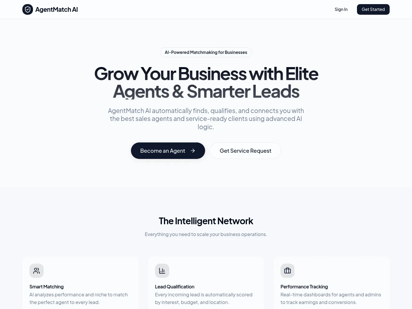 AgentMatch AI Platform