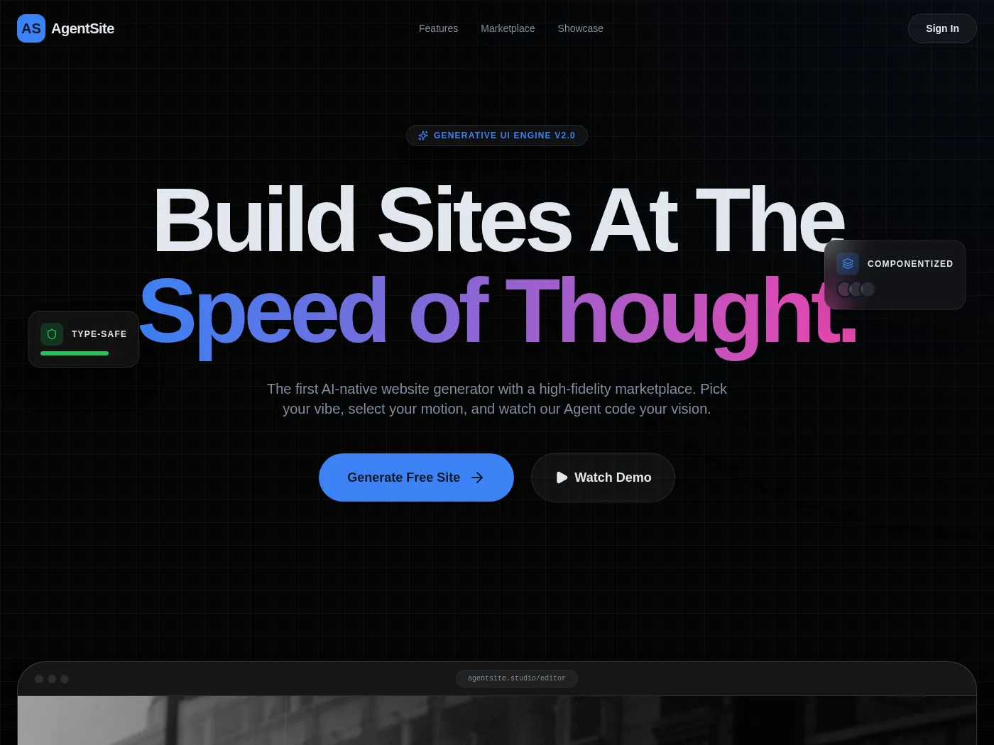 AgentSite Studio