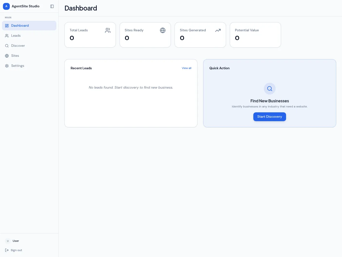 AgentSite Studio