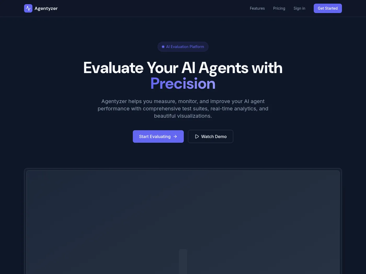 Agentyzer Dashboard
