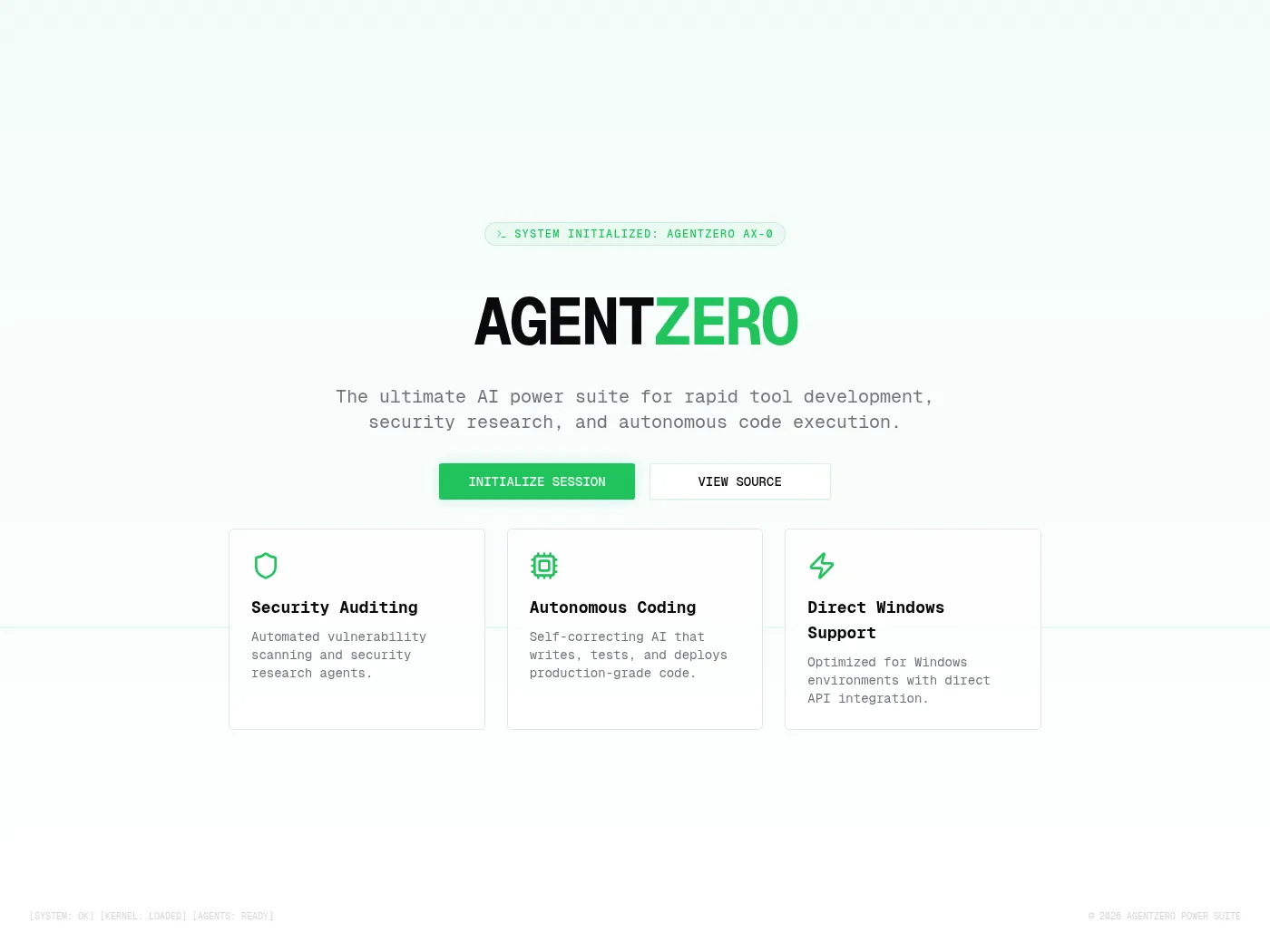 AgentZero AI Power Suite