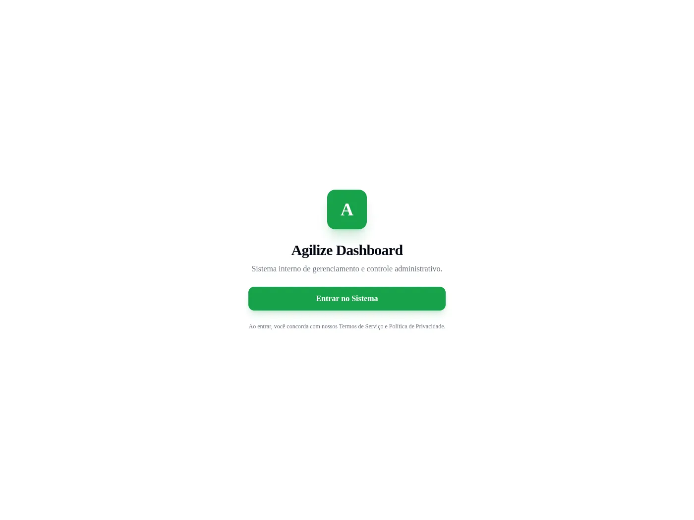 Agilize Dashboard