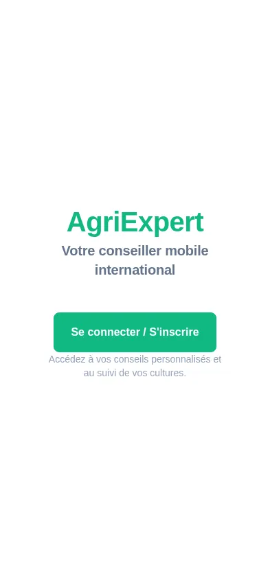 AgriExpert Mobile Advisor