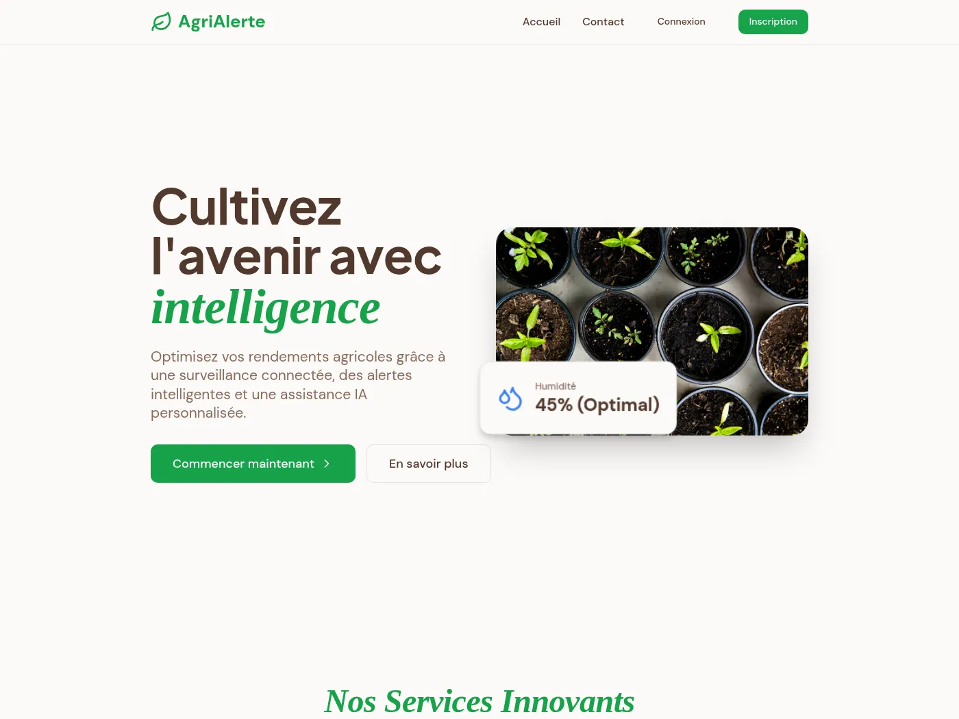 AgriAlerte Platform