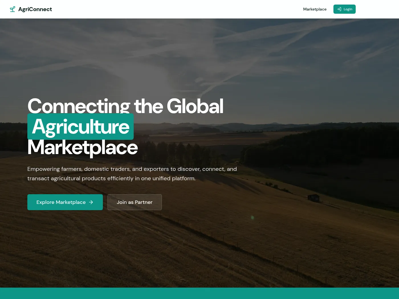 AgriConnect Marketplace