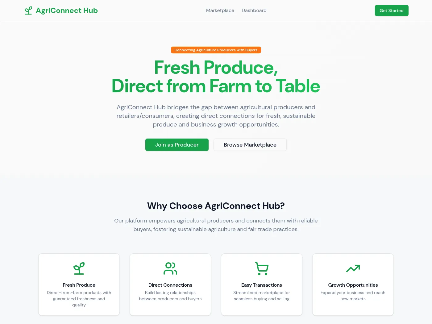 AgriConnect Hub