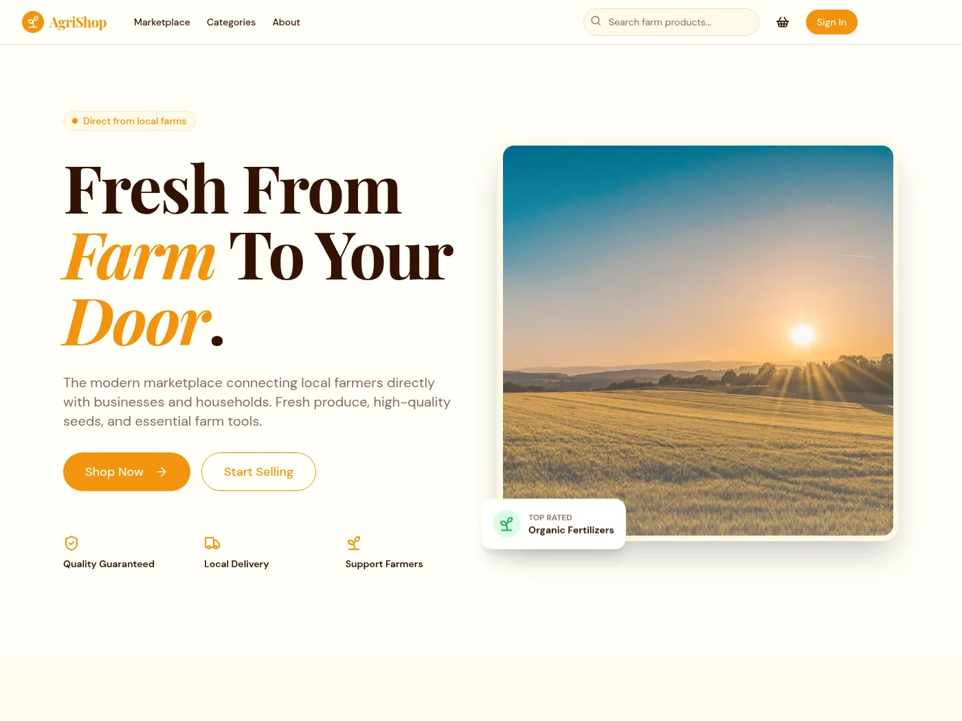 AgriShop Platform