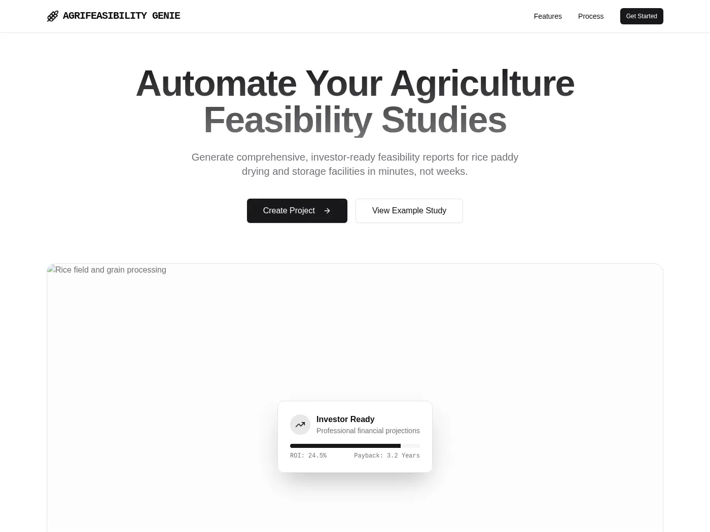 AgriFeasibility Genie