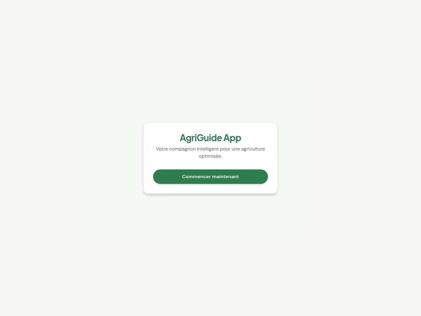 AgriGuide App