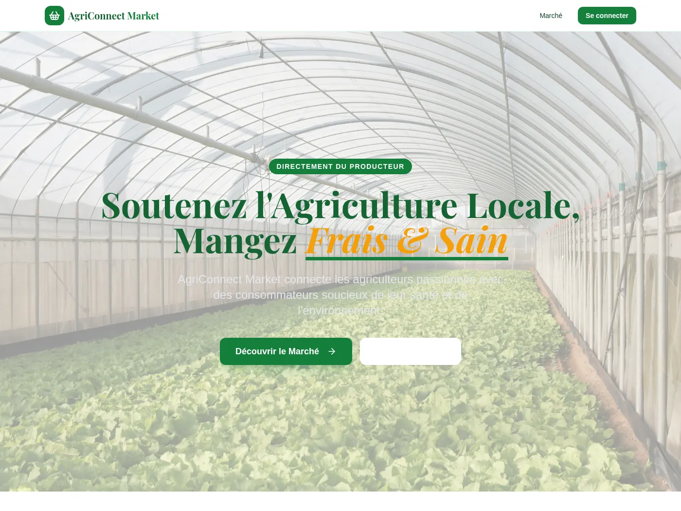 AgriConnect Market