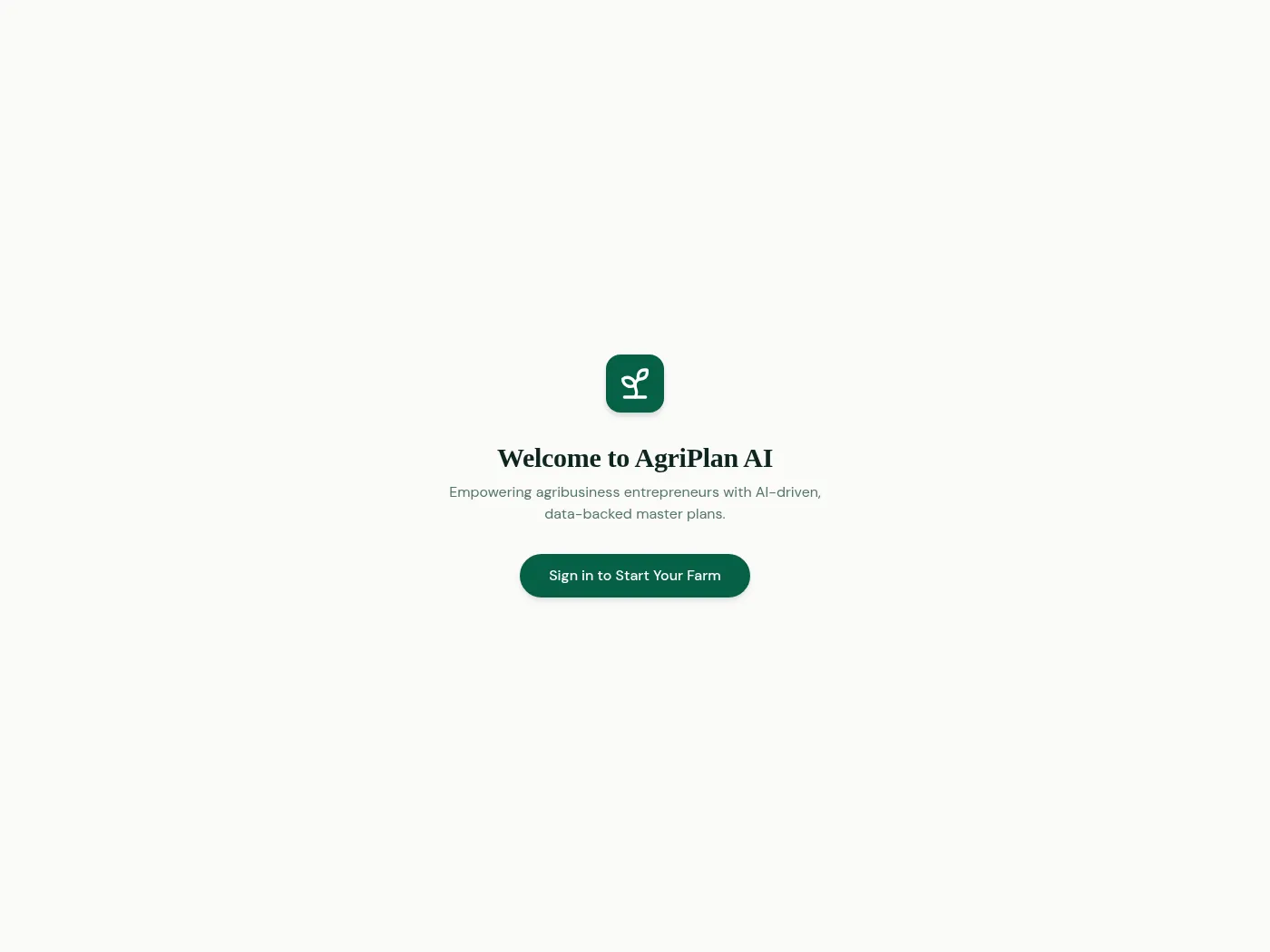 AgriPlan AI