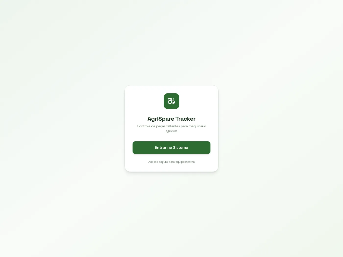 AgriSpare Tracker