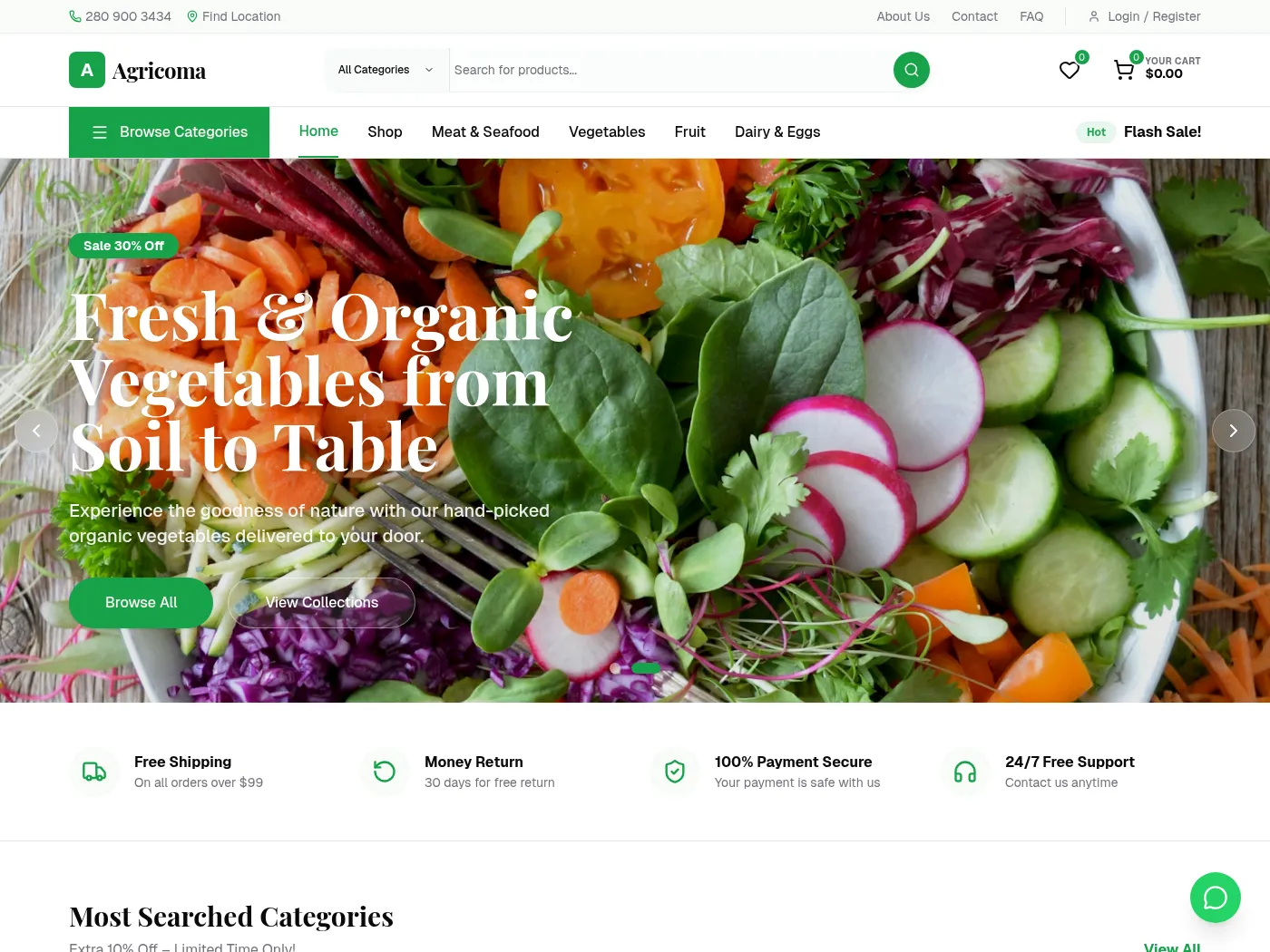 Agricoma Web Clone