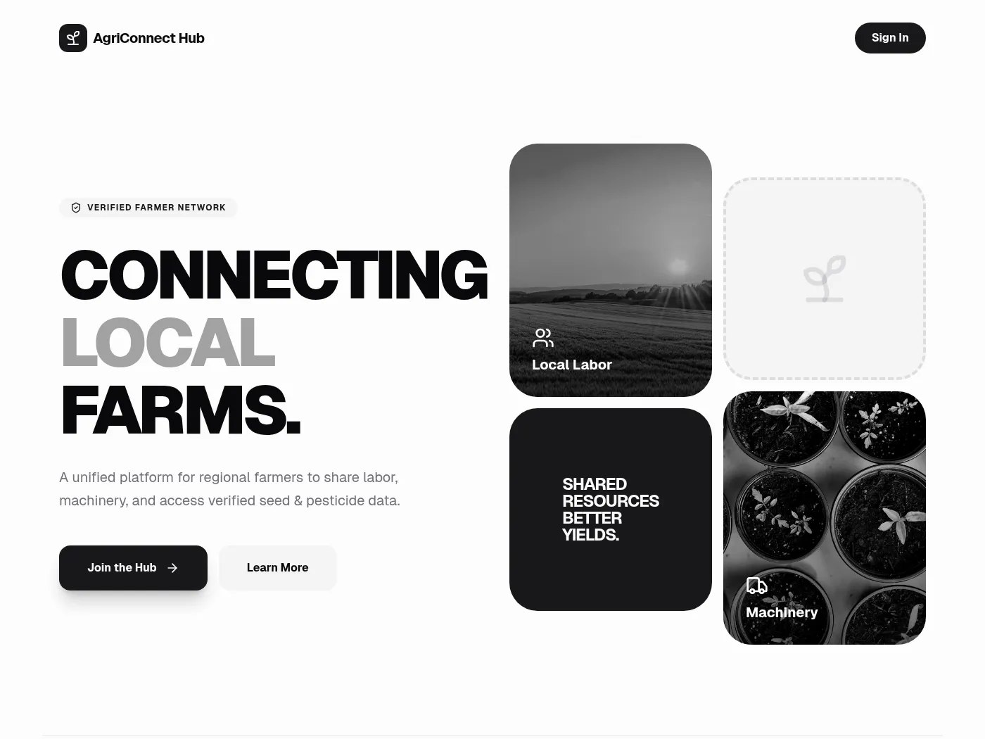 AgriConnect Hub