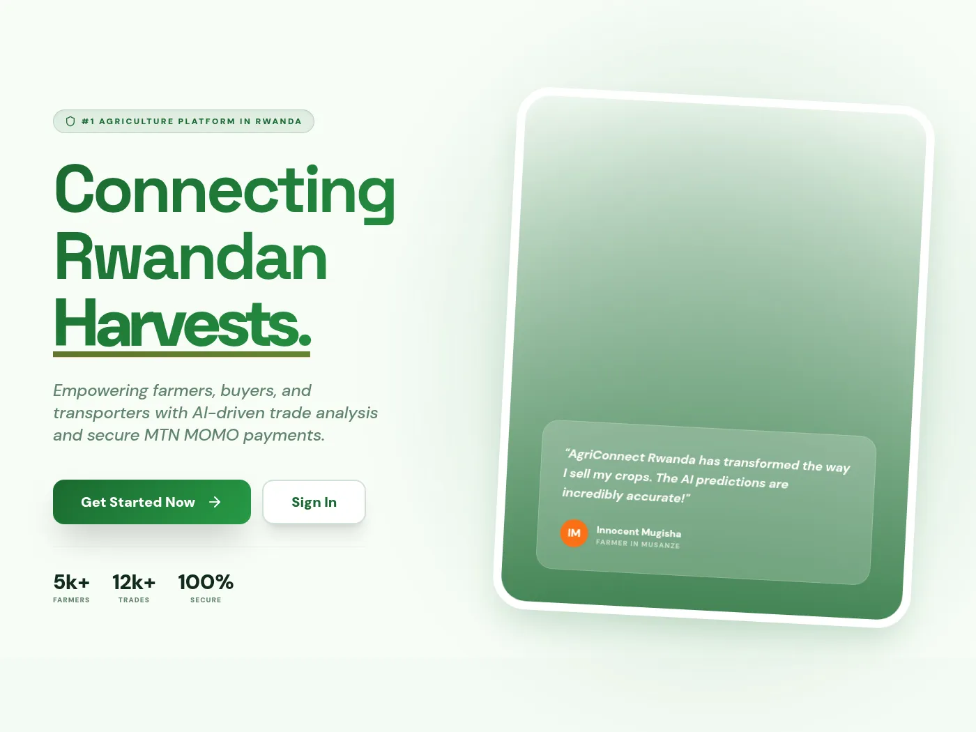 AgriConnect Rwanda