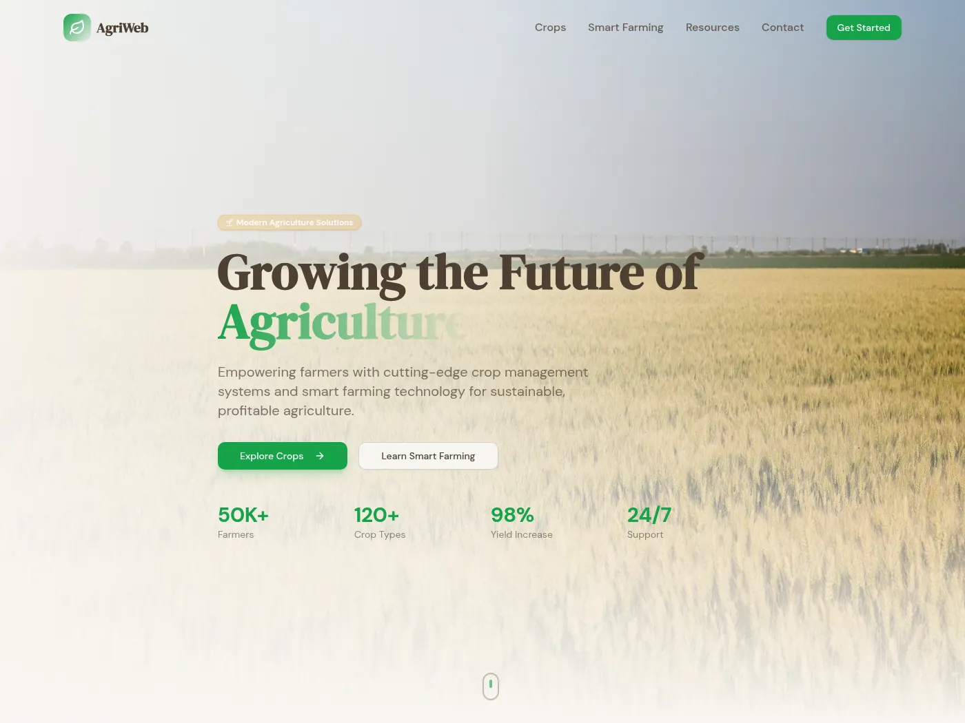 AgriWeb Portal