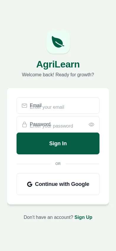 AgriLearn Mobile