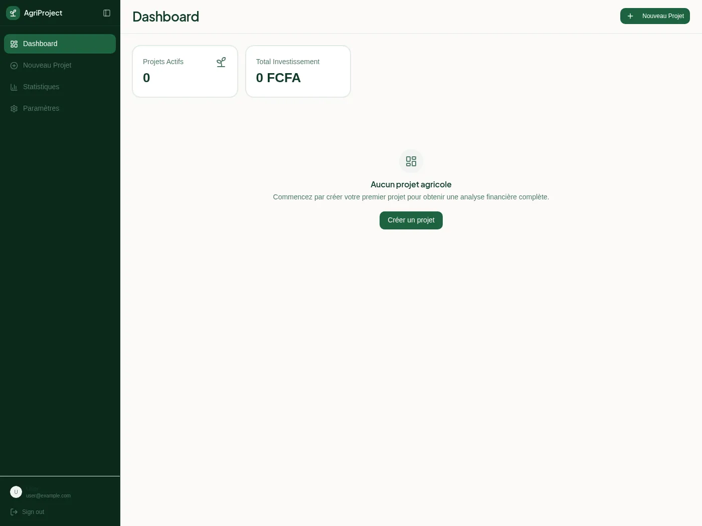 AgriProject Builder