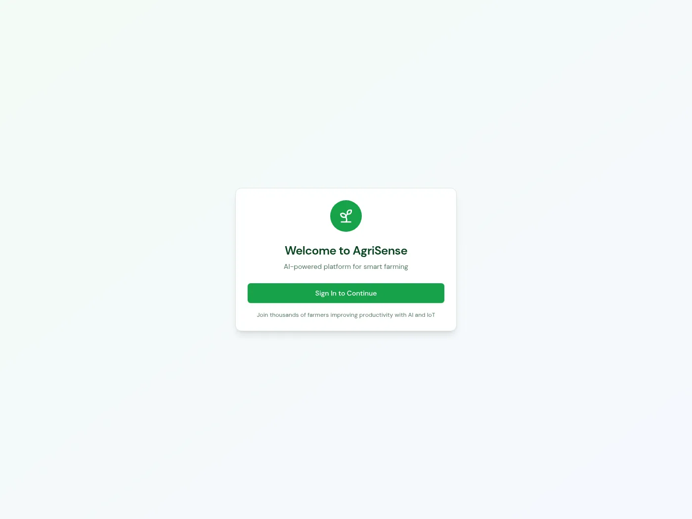 AgriSense Platform