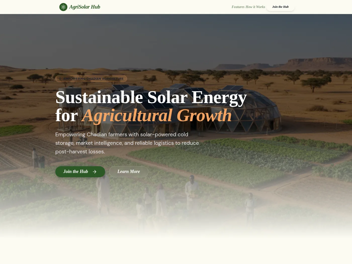 AgriSolar Hub Tchad