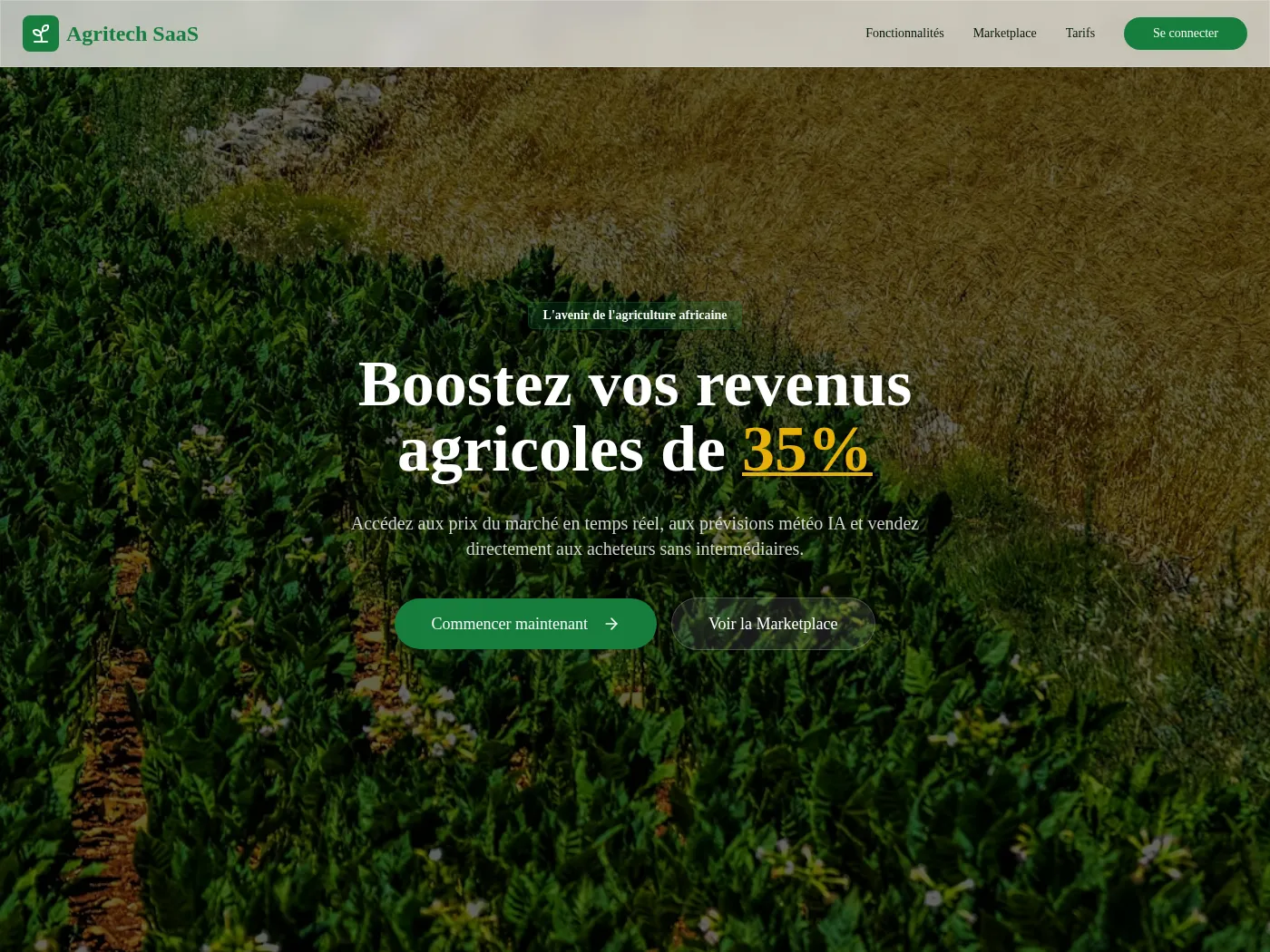 Agritech Insight Platform
