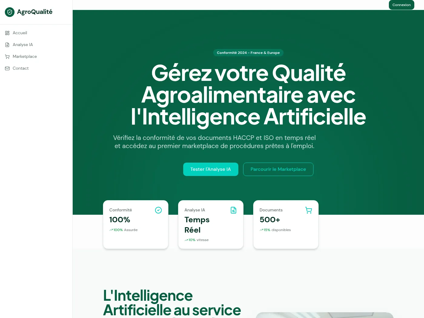 AgroQualité Pro Hub
