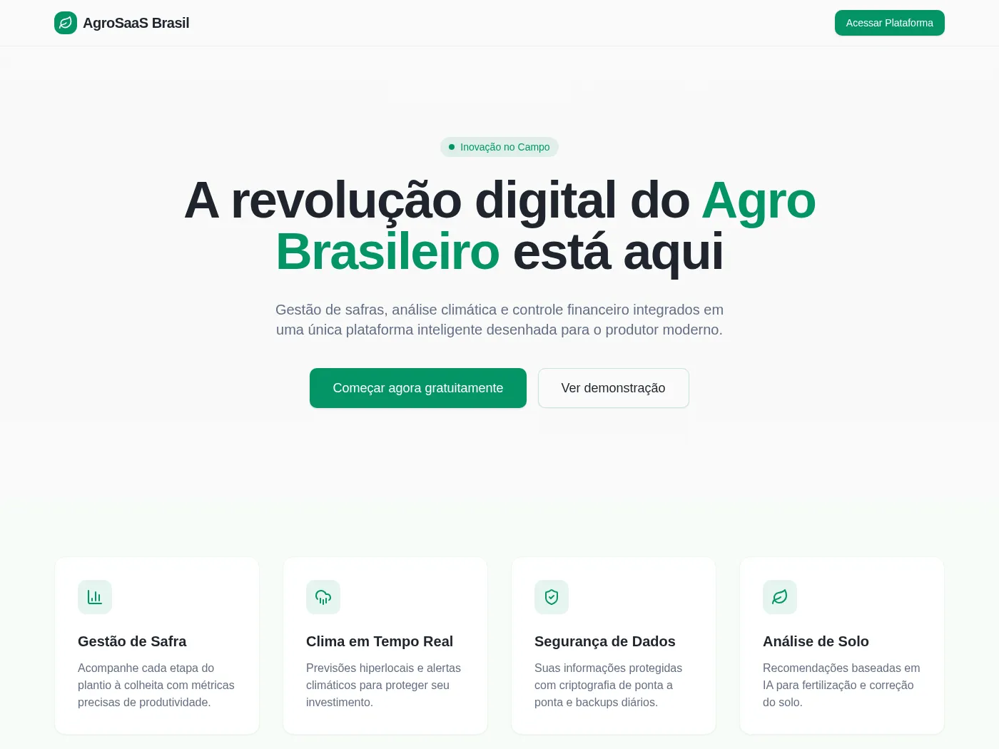 AgroSaaS Brasil