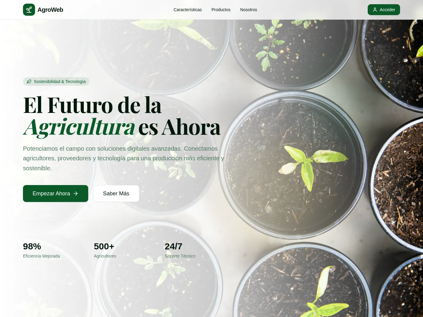 AgroWeb Portal