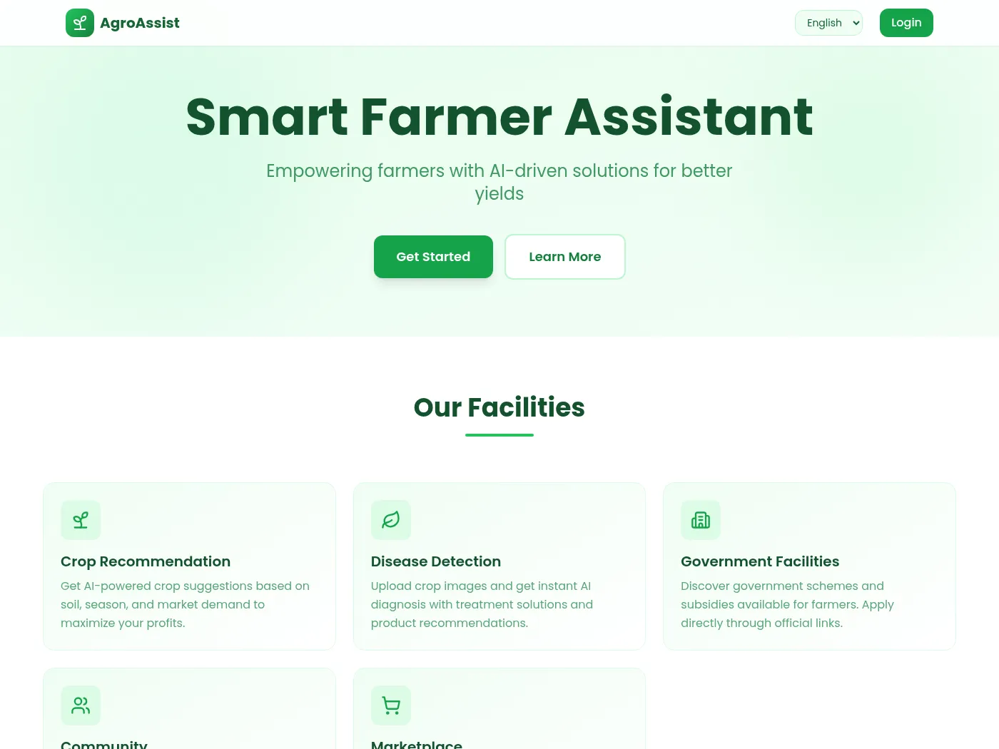 AgroAssist Platform