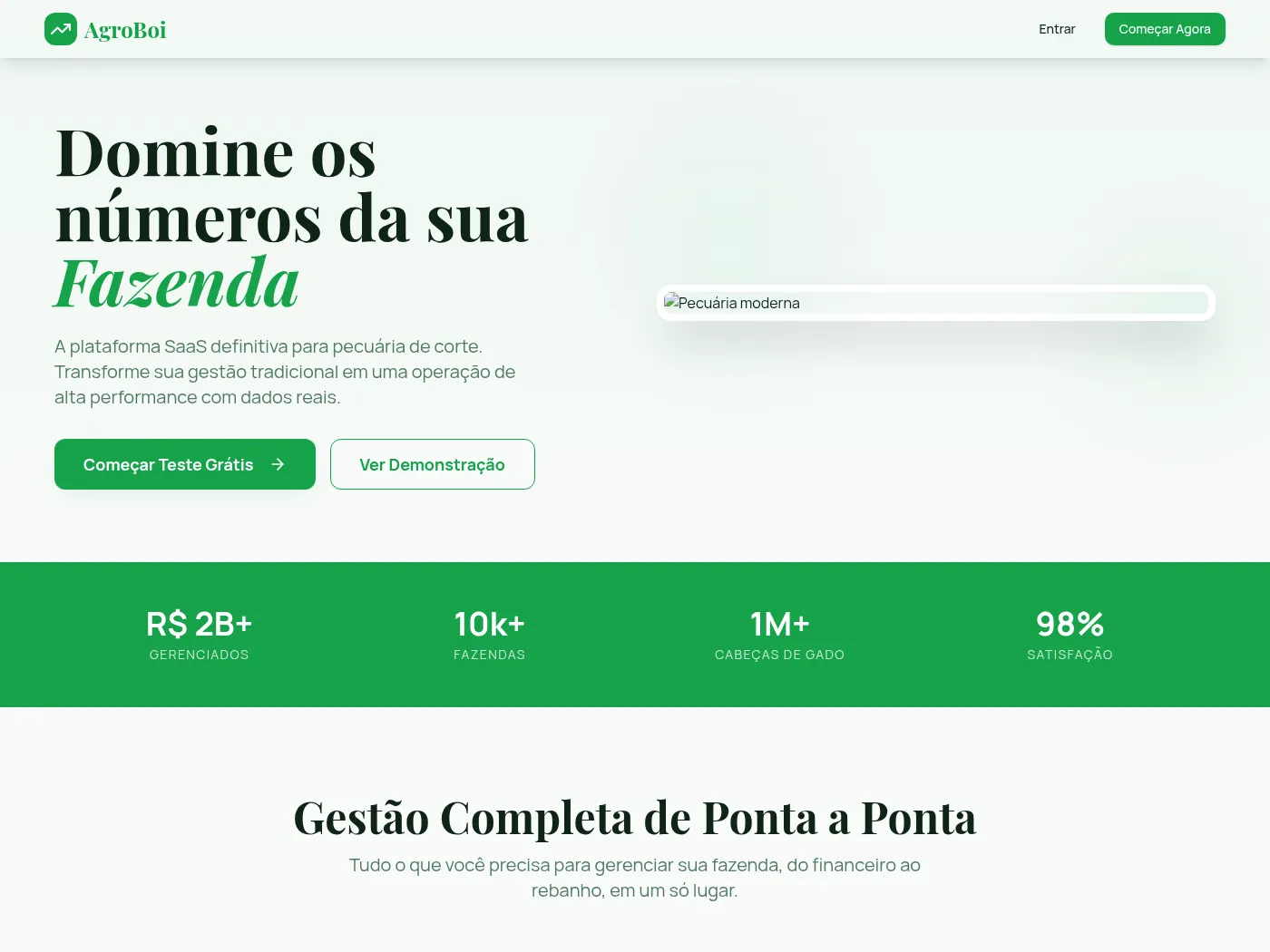 AgroBoi SaaS Platform