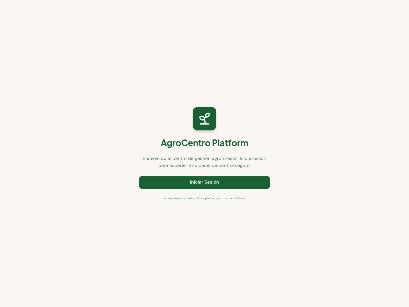 AgroCentro Platform