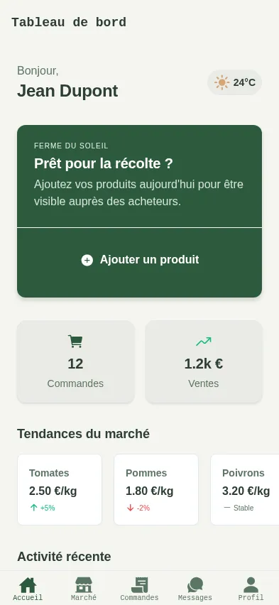 Agrolink Marketplace App