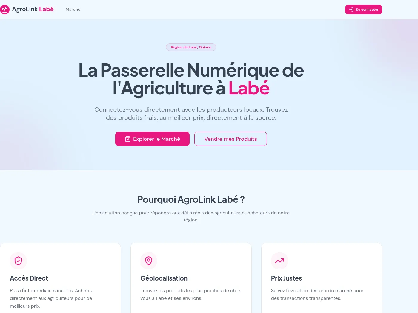 AgroLink Labé