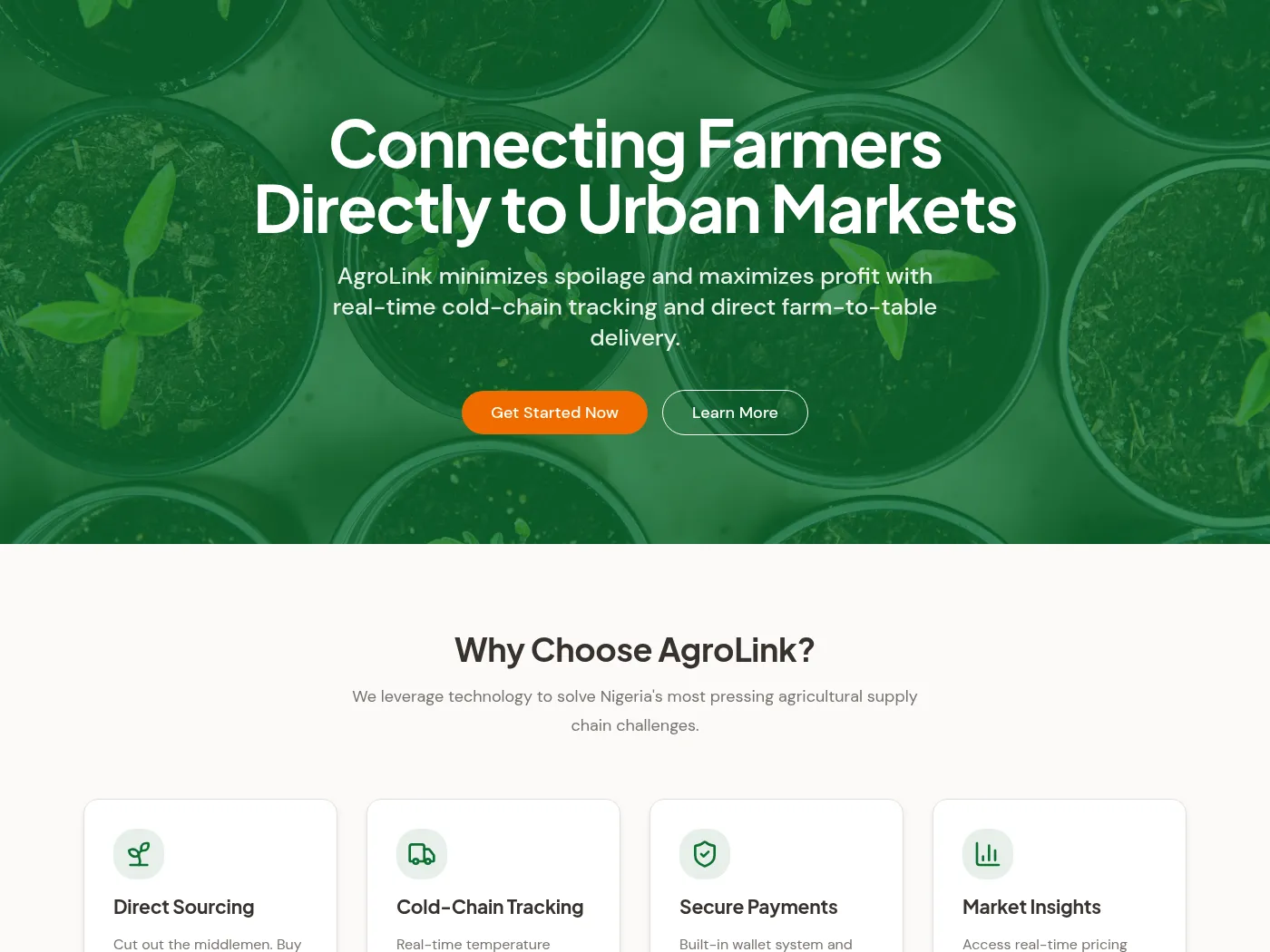AgroLink Exchange & Tracker