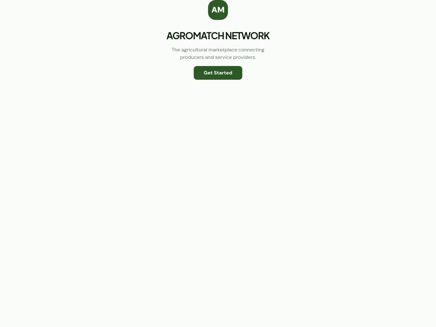 AgroMatch Network