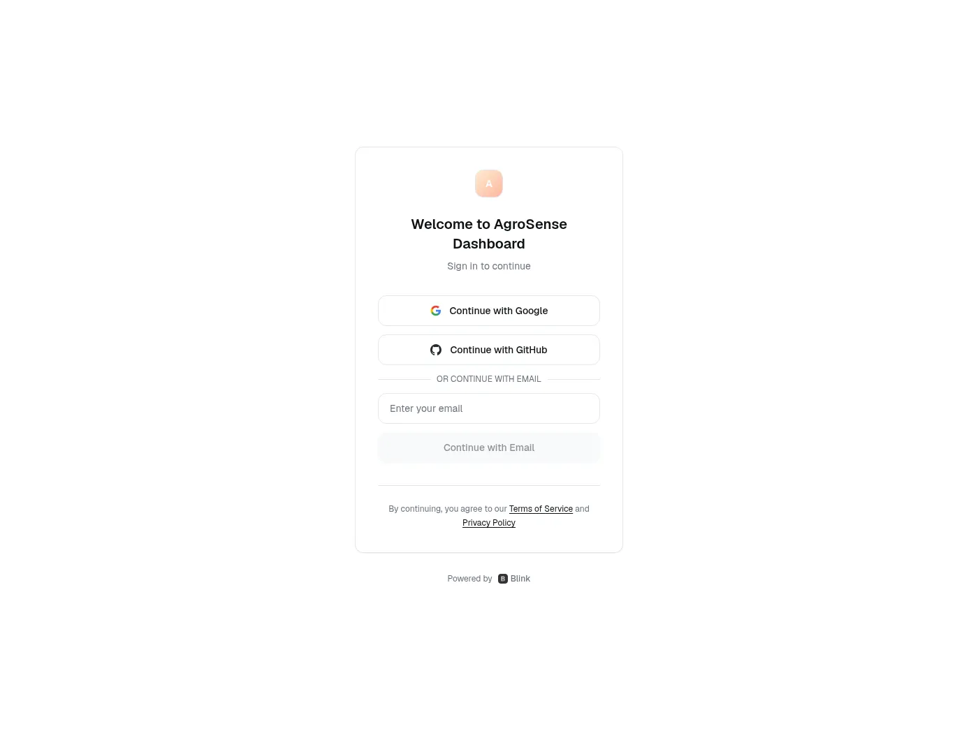 AgroSense Dashboard