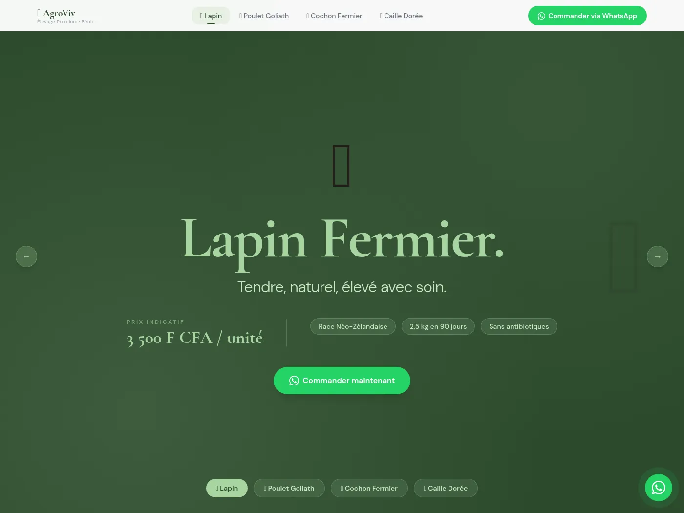 AgroViv Bénin Premium