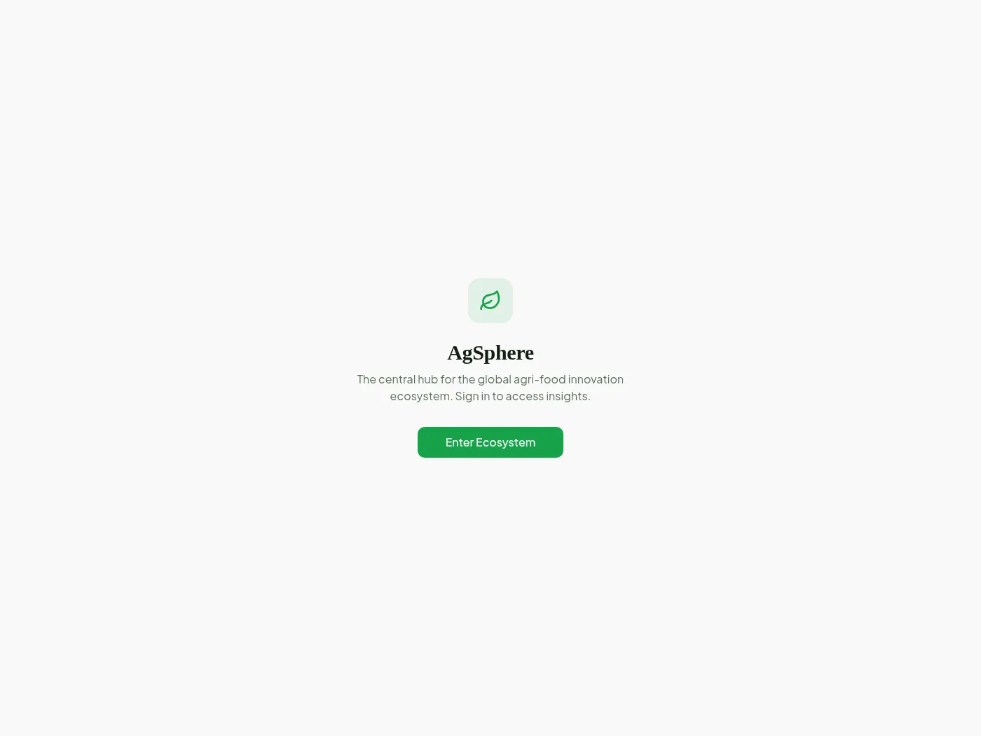 AgSphere Innovation Hub
